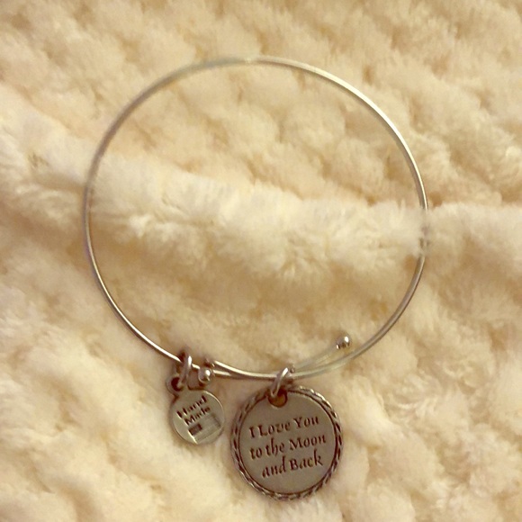 Jewelry | Silver Charm Bangle | Poshmark